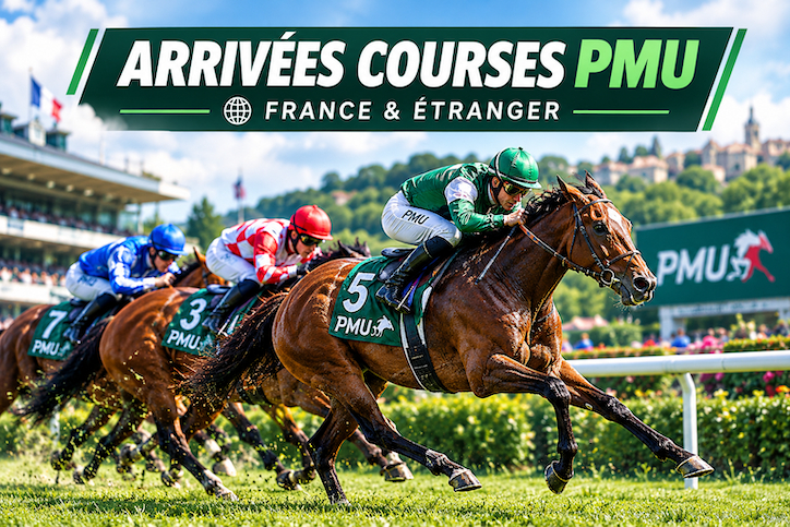 Courses PMU - Arrivées courses PMU du 21.10.2026 - MEGA-TURF.FR
